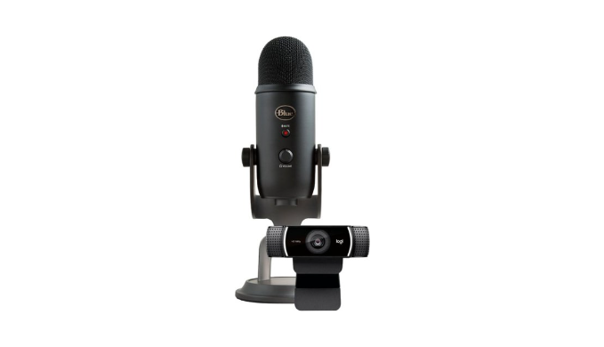 Blue Microphones - Pro Streamer Pack with Blue Yeti USB Microphone ...