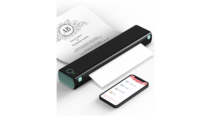 Phomemo Portable Printer Wireless for Travel, [New] M08F-Letter ...