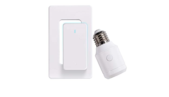 Zoiinet 500W Remote Control Light Bulb Socket, Wireless Light Switch ...