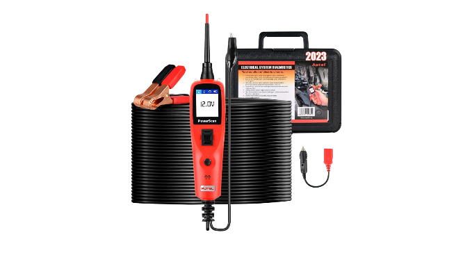 Autel PowerScan PS100 Power Circuit Probe Kit - 12V 24V Car Circuit ...