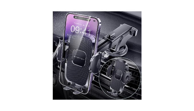 Eyemay Car Phone Holder Mount - [ Bumpy Roads Friendly ] Dashboard ...