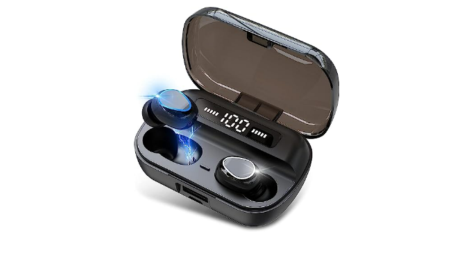 VNMN Wireless Headphones,160H Playtime Wireless Earbuds Bluetooth 5.1 ...