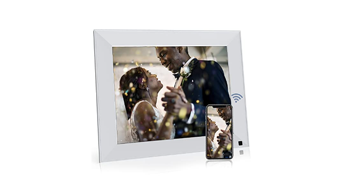 BSIMB Smart Wi-Fi Picture Frame, Electronic Digital Photo Frame with ...