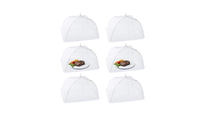 Homealexa Mesh Food Nets Fruit Cover Net 6 Pack, 17 Inch Large and ...