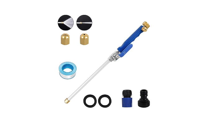 Torzone High Pressure Washer Tools, Upgraded Jet Nozzle for Garden Hose ...