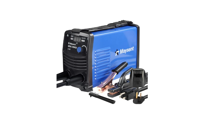MAYSENT Stick Welder 200Amp Mini ARC Welder 120/240V ARM Control MMA ...