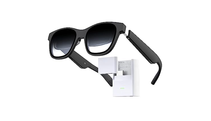 XREAL Air AR Glasses with XREAL Adapter, Formerly Nreal, Compatible ...