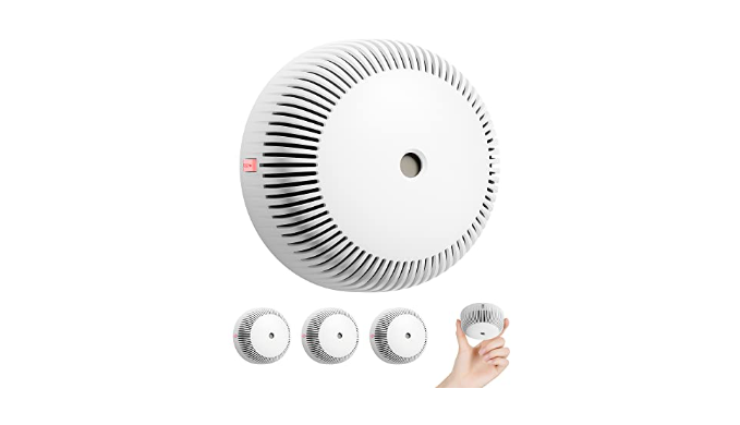 X-Sense Mini Smoke Alarm Detector with 10-Year Battery, Fire Alarm with ...