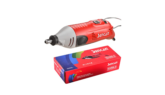 SENCAN Electric Rotary Tool,6 Variable Speed Adjustment Power Rotary ...