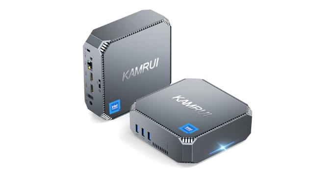 KAMRUI AK2 Plus Mini PC, Intel 12th Gen Alder Lake- N100(up to 3.4GHz ...