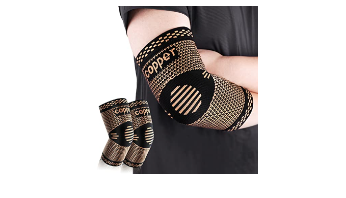 Copper Elbow Sleeve,Elbow Compression Sleeve, Elbow Brace For ...