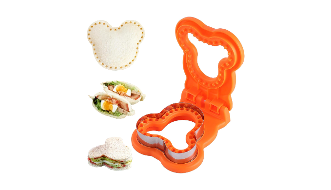 Sandwich Cutter and Sealer, Mouse Sandwich Pocket Maker, DIY Bread ...