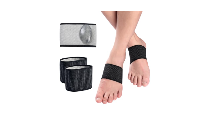 WUTAIN Arch Support Compression Bands-arch support socks with Gel Pads ...