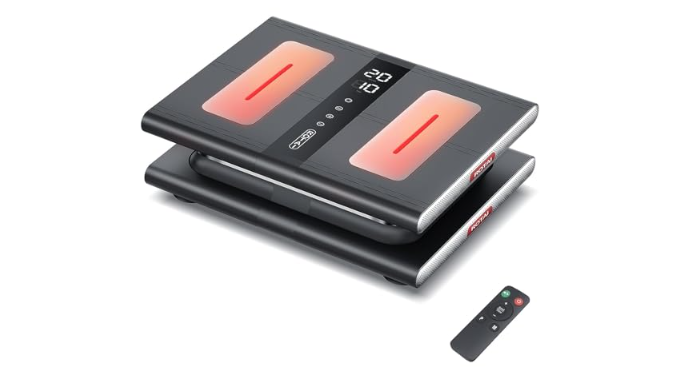 ROTAI 3D Vibration Plate with Heat, Vibrate Fitness Platform Home & Gym ...