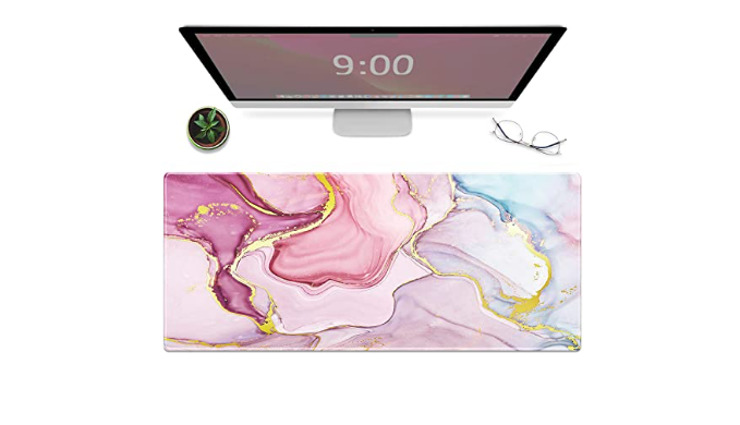 Galdas Gaming Mouse Pad Cool Flash Pattern XXL XL Large Mouse Pad Long ...