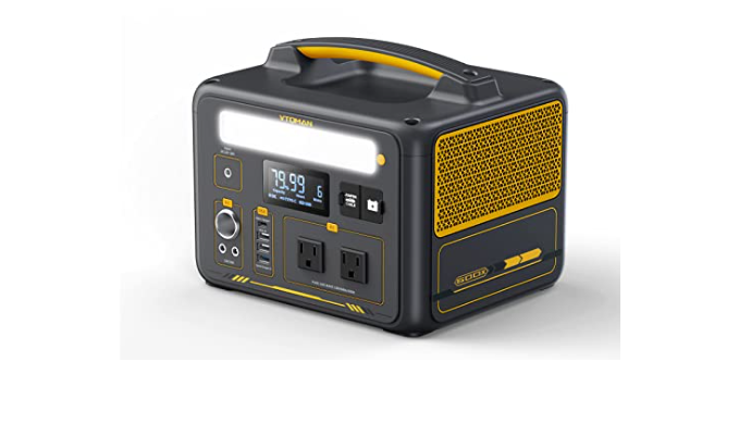 VTOMAN Jump 600X Portable Power Station 600W (1200W Peak), 299Wh ...