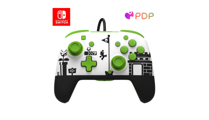 PDP REMATCH Enhanced Wired Nintendo Switch Pro Controller, Switch Lite ...