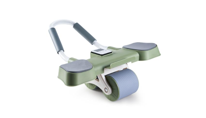 Automatic Rebound Abdominal Wheel Kit with Elbow Support and Timer ...