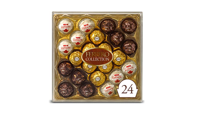 Ferrero Collection, 24 Count, Premium Gourmet Assorted Hazelnut Milk ...