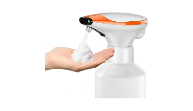 Supercap 500mL Automatic Liquid Soap Dispenser Glass (Clear) Bottle ...