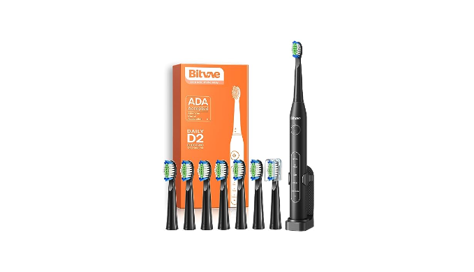 Bitvae Electric Toothbrush for Adults - Ultrasonic Electric ...