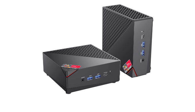 ACEMAGICIAN [Dual LAN] Mini PC, AMD Ryzen 7 5700U 32GB Dual Channel ...