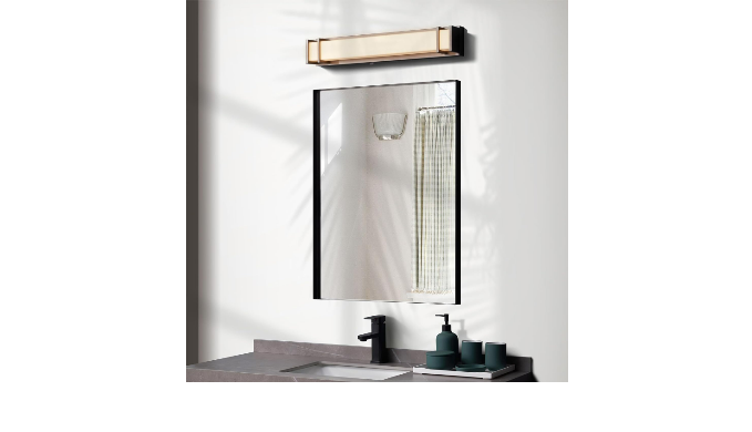 Homebay 24 x 32 Inch Black Bathroom Mirror for Wall,Bathroom Vanity ...