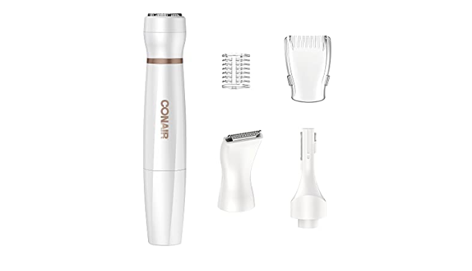 Conair All-In-1 Facial Hair Removal for Women, Cordless Electric ...