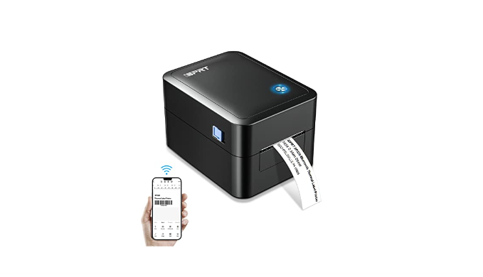 iDPRT Label Maker, Thermal Barcode Printer with No Bound Consumables ...