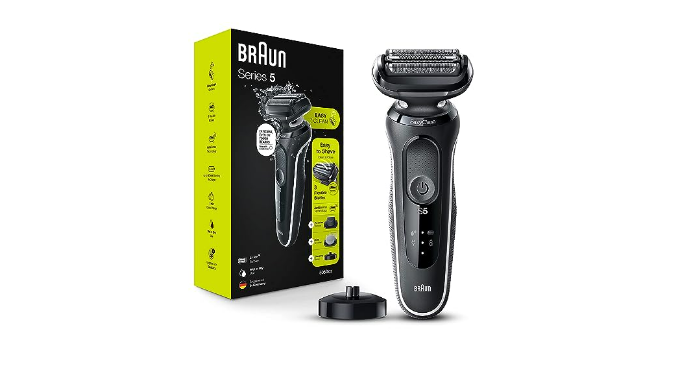 Braun Electric Razor for Men, Waterproof Foil Shaver, Series 5 5050cs ...