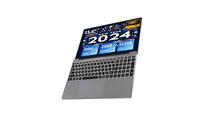 Auusda Laptop Computer with 16GB DDR4 RAM & 512GB M.2 PCIe NVMe SSD ...