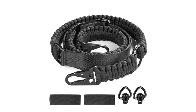 EZshoot 550 Paracord Sling, Two-Point Sling with Sling swivels, Quick ...
