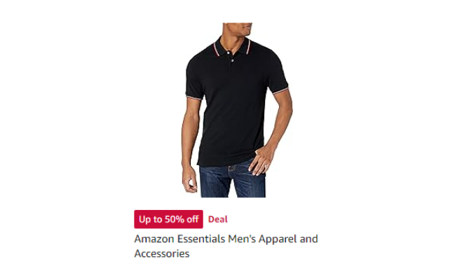 Amazon Essentials Men’s Apparel and Accessories - Coupon Codes, Promo ...