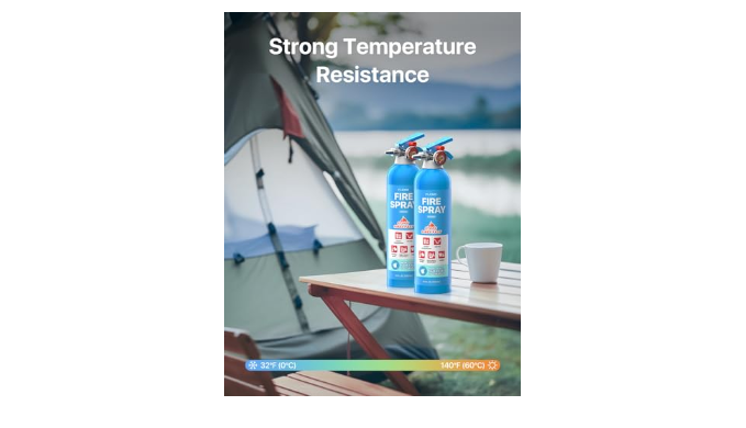 PLEMO Fire Extinguisher, 5-in-1 Fire Extinguishers for The House ...