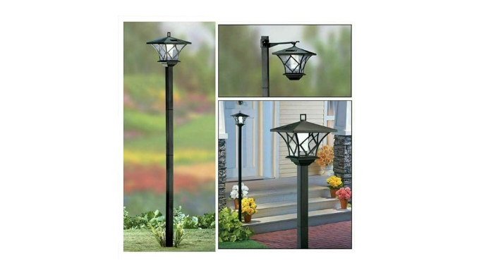 Outdoor Post Lights Pole Lights Outdoor Decorative Floor Lamp Vintage ...