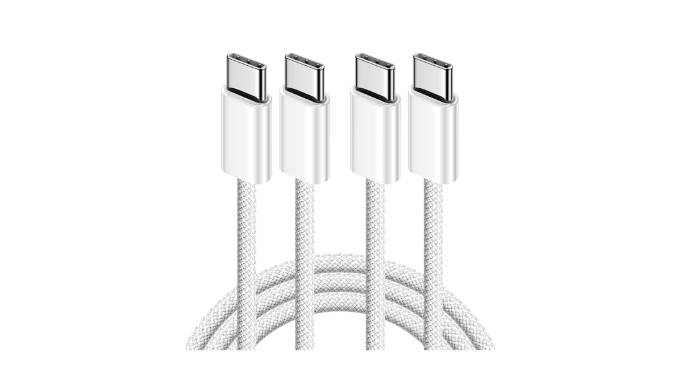 USB C to USB C Cable, 2Pack USBC to USBC Cable 6FT 60W Type C Charger C ...