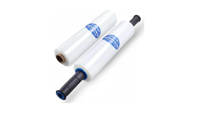 LIVITUP Stretch Wrap, 15 Inch 1000ft Stretch Film Roll with Handles ...