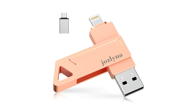 Apple MFi Certified Flash Drive for iPhone - 3 in 1 High Speed 512GB ...