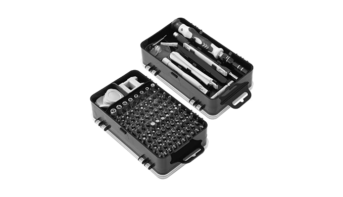 AXTH 115-in-1 Precision Screwdriver Set, [Super Durable] Mini Professional Magnetic Repair Tool ...