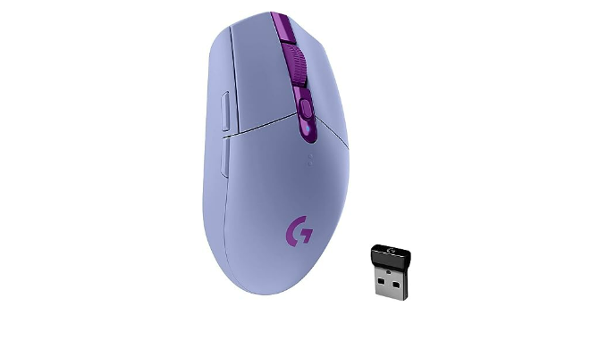 Logitech G305 LIGHTSPEED Wireless Gaming Mouse, Hero 12K Sensor, 12,000 ...
