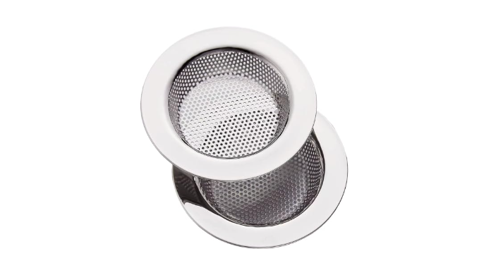 Stainless Steel Kitchen Sink Strainer - Prevent Clogs & Food Buildup ...