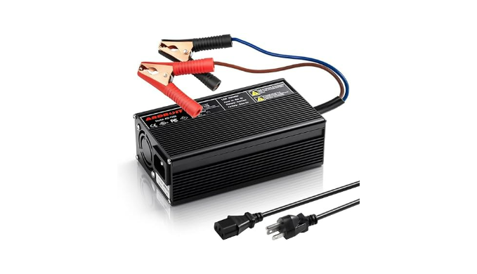 12V 8A Lithium Battery Charger 14.6V LiFePO4 Battery Charger AC-DC ...
