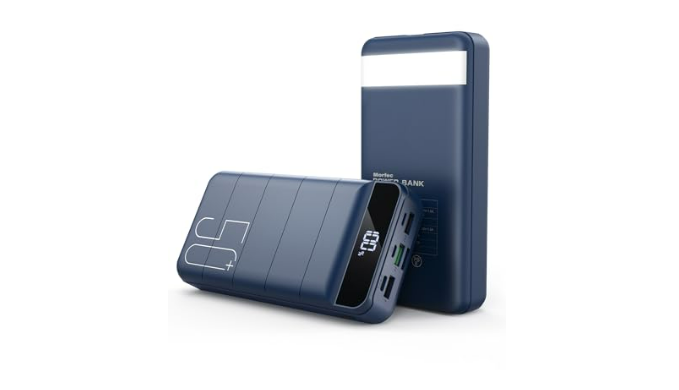 Portable Charger Power Bank 50000mAh Fast Charging 22.5W USB C Battery ...