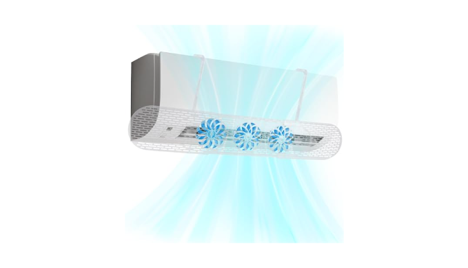 Adjustable Air Conditioner Deflector - Retractable AC Vent Deflector ...