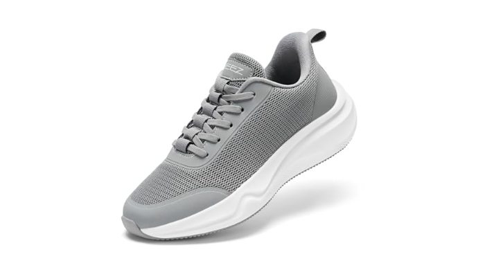 HEEZ Women’s Walking Shoes Fashion Sneakers Slip On Shoes Platform ...