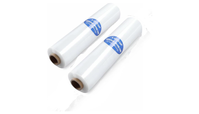LIVITUP Stretch Wrap, 15 Inch 1000ft Stretch Film Roll with Handles ...