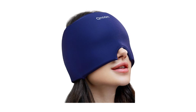 Migraine Relief Cap, Qnoon Migraine Headache Relief Cap Hat Mask ...