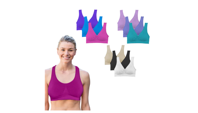 3 Pack: Seamless Lightweight Comfort Bras - Coupon Codes, Promo Codes ...