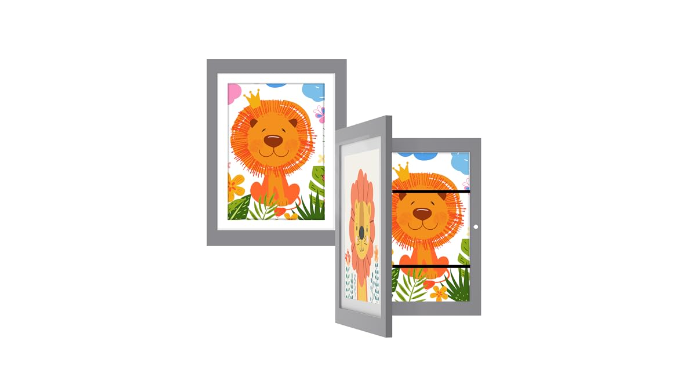 Orionstar Kids Art Frames, Artwork Picture Frames Changeable with Stand ...