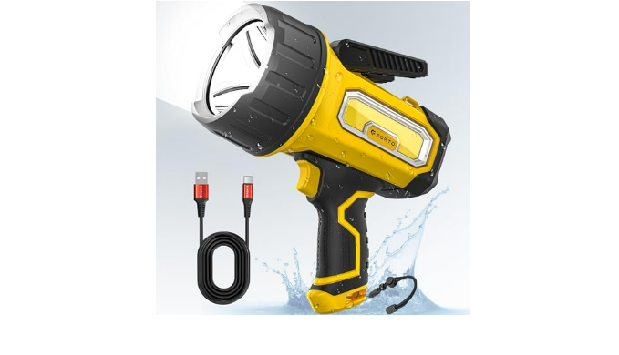 DEAL WILL BE ACTIVE AT 11:25AM EST: FORTO Rechargeable Spotlight ...